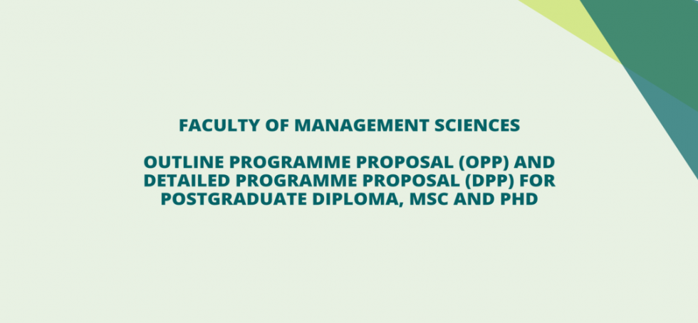 Pgd Entrepreneurship Faculty Of Management Science